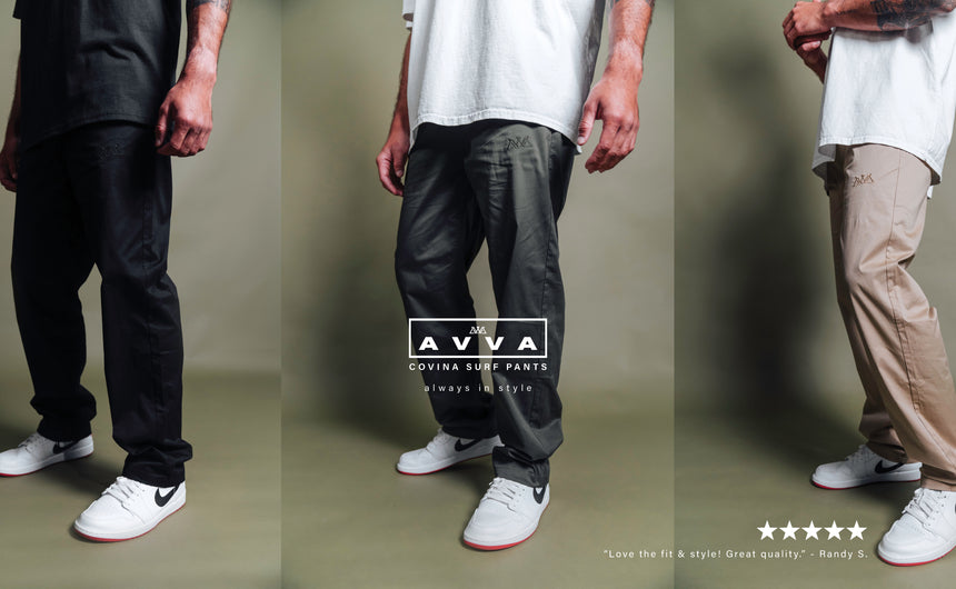 Covina Surf Pants: The Ultimate Pair for Every Adventure– AVVA Brand